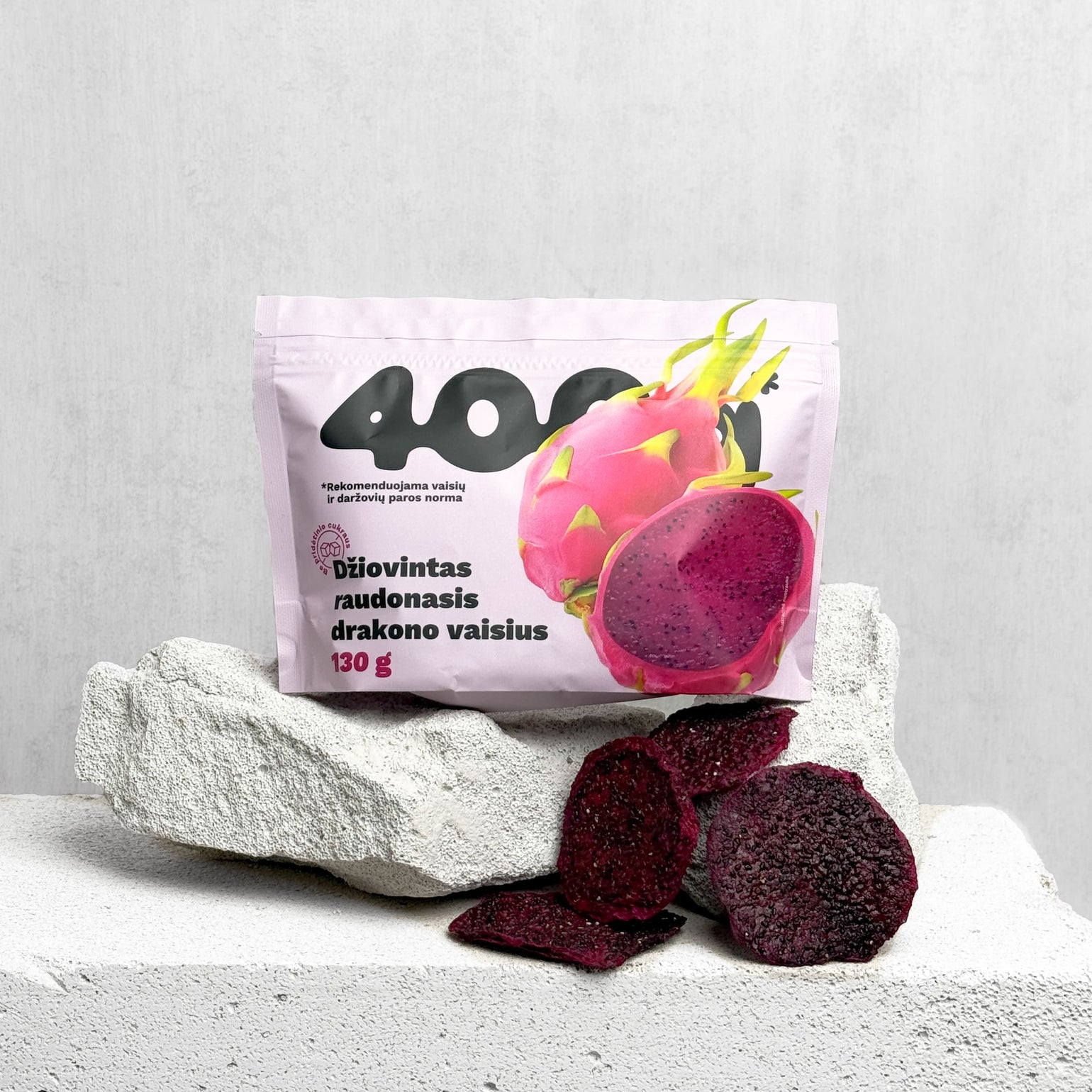 Džiovintas raudonasis drakono vaisius, 130 g – 400g